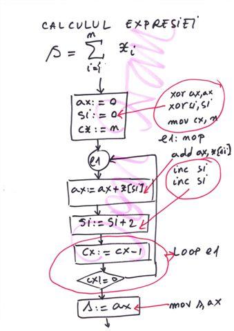 structura evaluarea expresiei