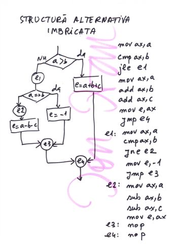 structura alternativa imbricata